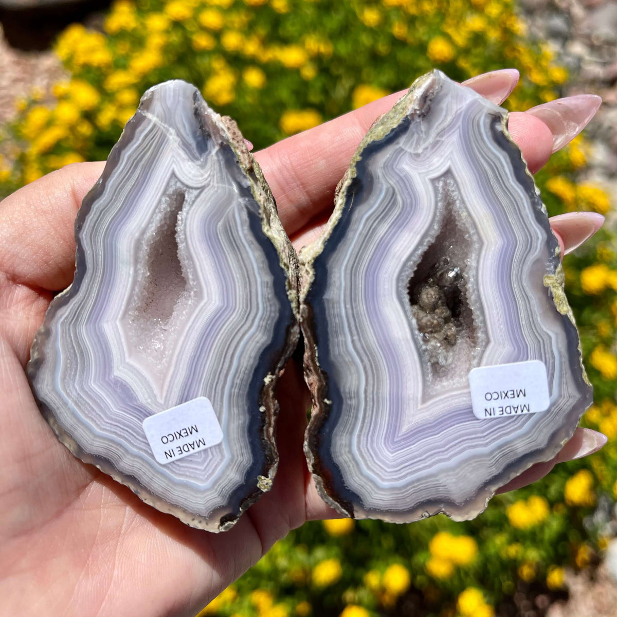 Laguna Agate Geode Pairs – Little Crystal Company